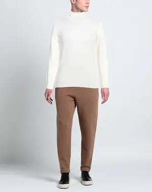 CRUCIANI Turtleneck Size Wool - Cream