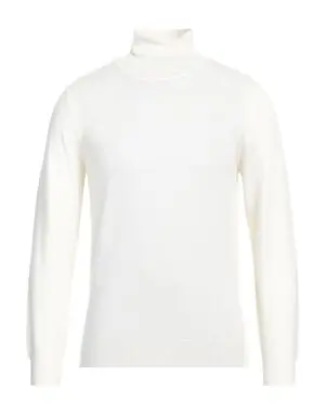 CRUCIANI Turtleneck Size Wool - Cream
