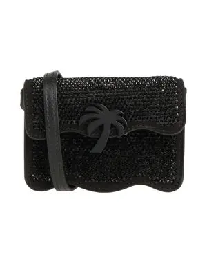 Palm Angels Cross-body Bag With Appliqués - Black
