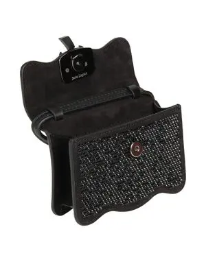 Palm Angels Cross-body Bag With Appliqués - Black