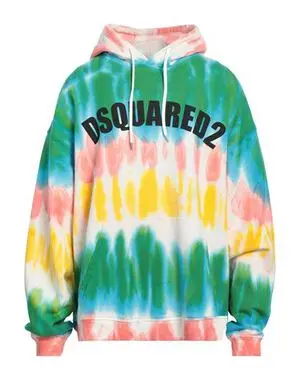 Dsquared2 Sweatshirt In Cotton And Elastane - Green