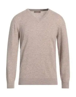 CRUCIANI Sweater In Cashmere - Beige