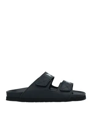 Palm Angels Leather Sandals - Black