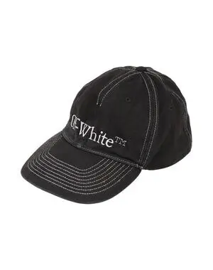 OFF-WHITE™ Embroidered Gabardine Baseball Cap - Black