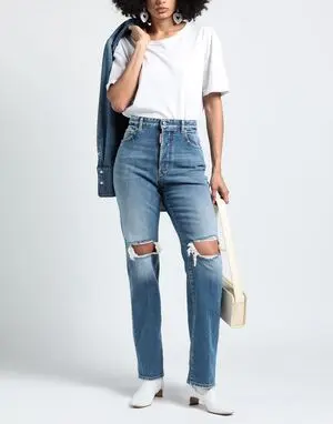 Dsquared2 Mom Jeans With Distressed Details