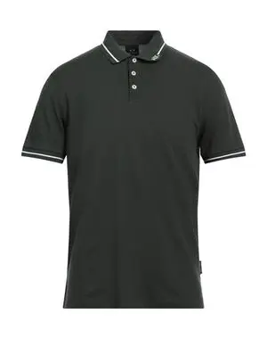 Armani Exchange Man Polo Shirt White Size M Cotton Green