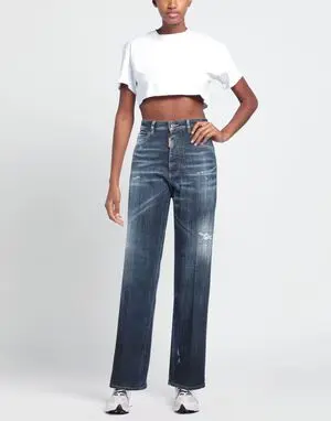 Dsquared2 Straight-leg Jeans With Crystal Embellishments