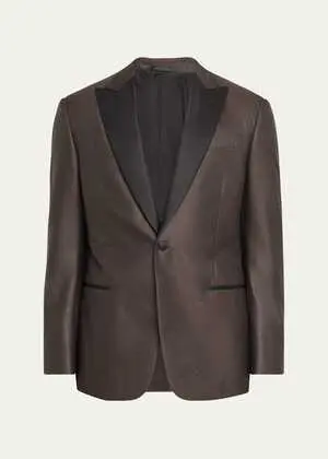 Giorgio Armani Textured Dinner Jacket - Multi