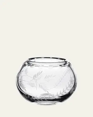 WILLIAM YEOWARD CRYSTAL Fern Rose Bowl - One-color