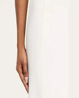 Michael Kors Fishtail Wool Skirt