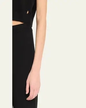 Eterne Lenny Cashmere Vest - Black