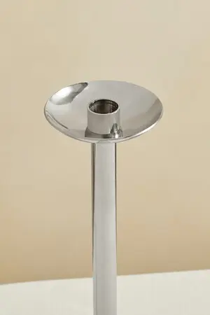 LOUISE ROE Champagne Stainless Steel Candle Holder