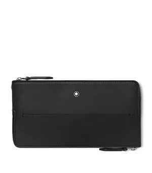 Montblanc Leather Meisterstück Double Phone Pouch