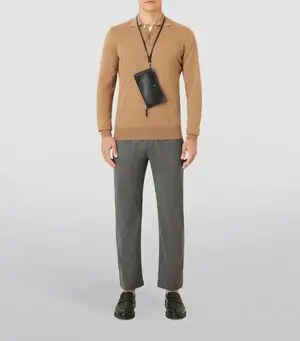 Montblanc Leather Meisterstück Double Phone Pouch