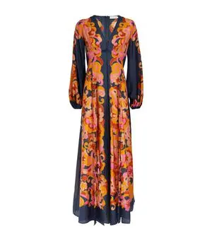 Zimmermann Zimmermann Acadian Maxi Dress Multi