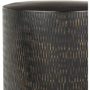 Livabliss Amenet End Table - Black