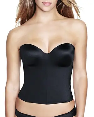 DOMINIQUE INTIMATES Ariel Hidden Underwire Corset - Black