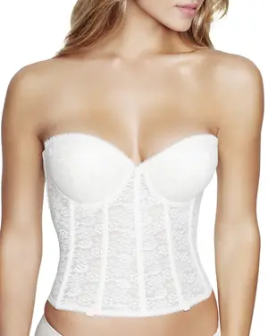 DOMINIQUE INTIMATES Hannah Pushup Corset - Ivory