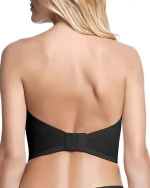 DOMINIQUE INTIMATES Taylor Low Back Bustier - Black