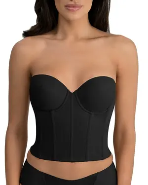 DOMINIQUE INTIMATES Brie Strapless Corset - Black