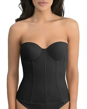 DOMINIQUE INTIMATES Brianna Strapless Corset - Black