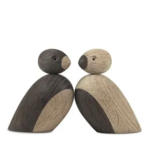 KAY BOJESEN Oak Sparrows, Set Of 2