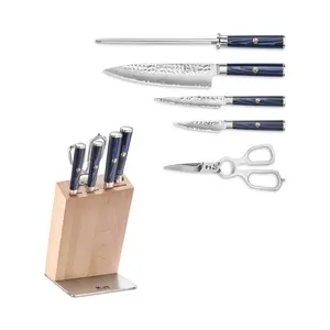 CANGSHAN Kita Blue 6-piece Knife Block Set