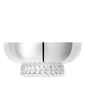 Christofle Babylone Large Silverplated Bowl