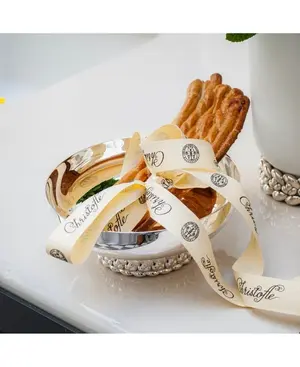 Christofle Babylone Large Silverplated Bowl