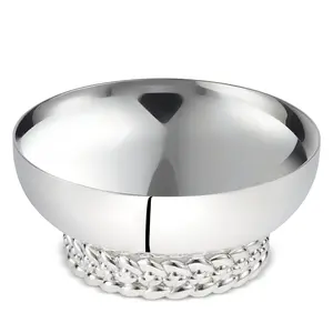Christofle Babylone Small Silverplated Bowl - Silver