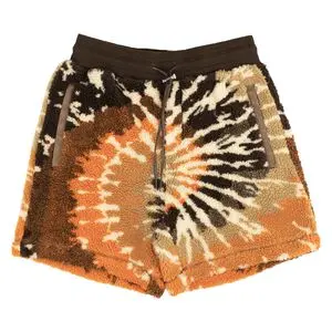 Amiri Tie Dye Polar Fleece Shorts