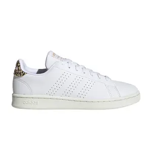Adidas Advantage Leopard Sneakers - White