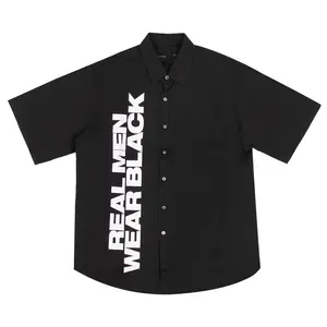 VLONE Real Wear Short-sleeve Button Up Shirt