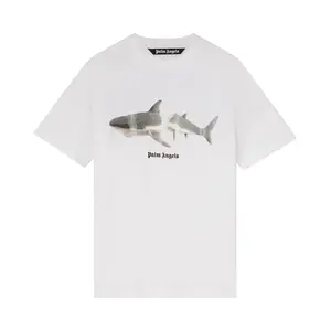 Palm Angels Shark Classic Tee /black - White