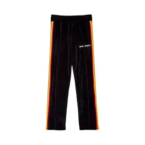 Palm Angels Pa Rainbow Chenille Track Pant - Black