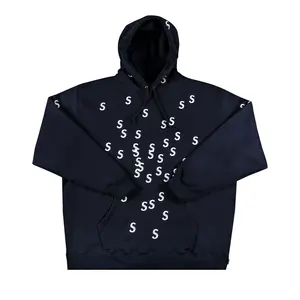 Supreme Embroidered S Hooded Sweatshirt - Blue