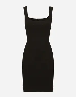 Dolce & Gabbana Short Jersey Sheath Dress
