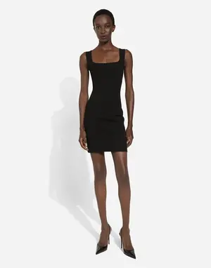 Dolce & Gabbana Short Jersey Sheath Dress