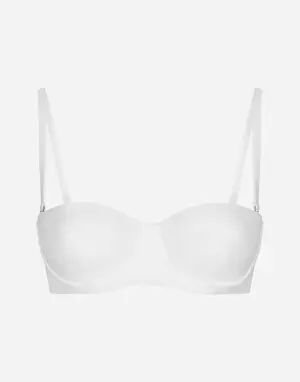 Dolce & Gabbana Balconcino Imbottito Bikini Top White