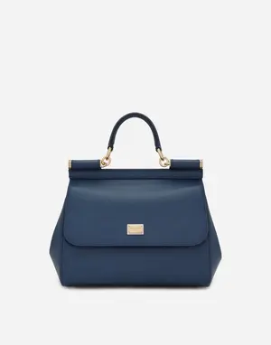Dolce & Gabbana Large Sicily Handbag - Blue