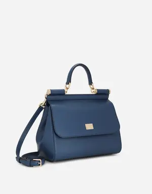 Dolce & Gabbana Large Sicily Handbag - Blue