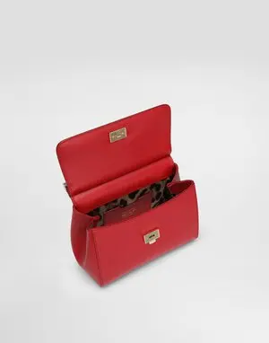 Dolce & Gabbana Small Sicily Handbag - Red