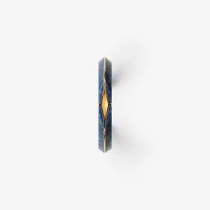 Burberry Lapis Hollow Cuff - Gold/blue