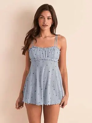 Victoria's Secret Adore Me Ophylia Babydoll Print