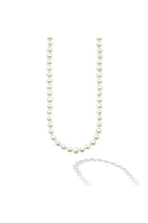 Lagos Luna Pearl Necklace - Gold
