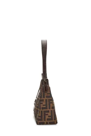 Fendi Zucca Canvas Shoulder Bag