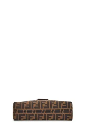 Fendi Zucca Canvas Shoulder Bag
