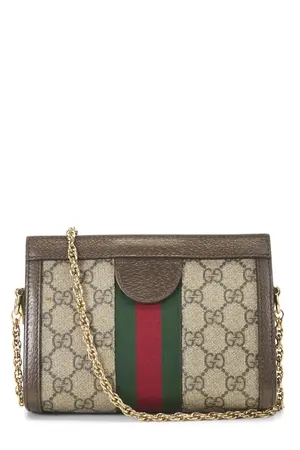 Gucci Original Gg Supreme Canvas Ophidia Shoulder Bag