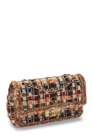 Chanel Tweed Half Flap Bag