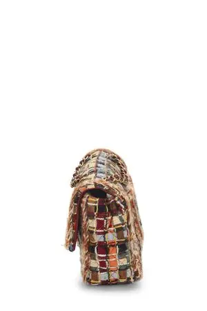 Chanel Tweed Half Flap Bag